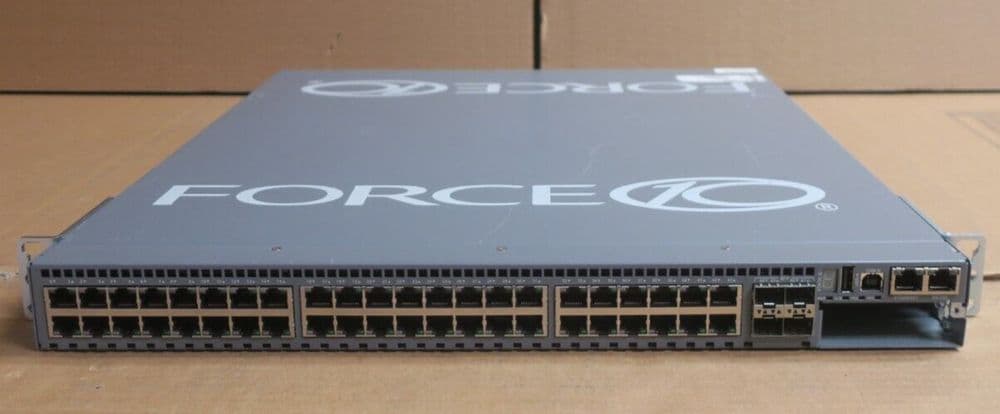 Dell Force10 S60 S60-44T 44-Port 1GbE RJ45 4x 1GbE SFP Port Switch 752-00512-01