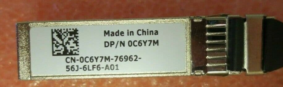 Dell Force10 SFP to SFP DAC-SFP-10G-0 5M Passive Copper Network Cable C6Y7M