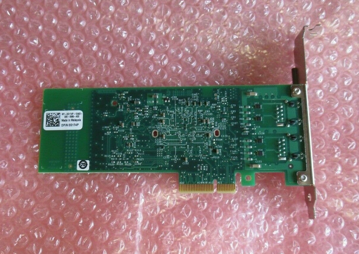 Dell G174P E66292-002 Pro1000 PT Dual-Ports 1Gbps PCIe Network ...