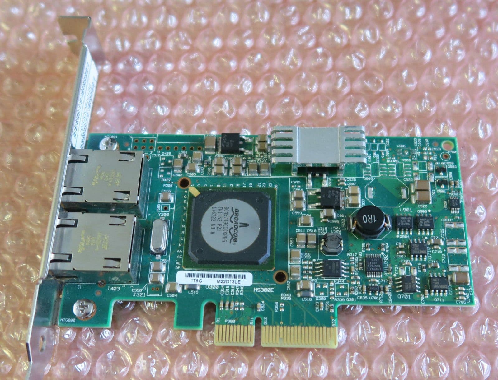 Dell G218C Broadcom 5709 NetXtreme II - Dual Port Gigabit Ethernet Adapter Card