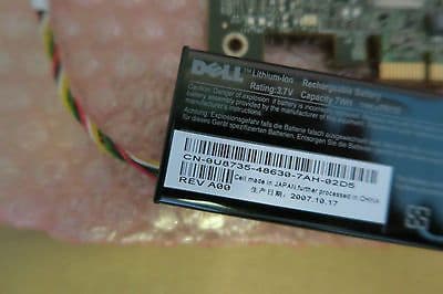 Dell GT281 U8735 - Perc 5i PCI-e SAS RAID Controller Card With Battery