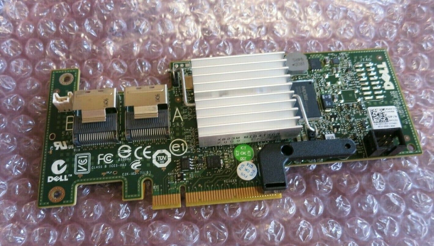 Dell H215J PowerEdge H200 PERC SAS PCIe 2 0 Integrated RAID Controller Card