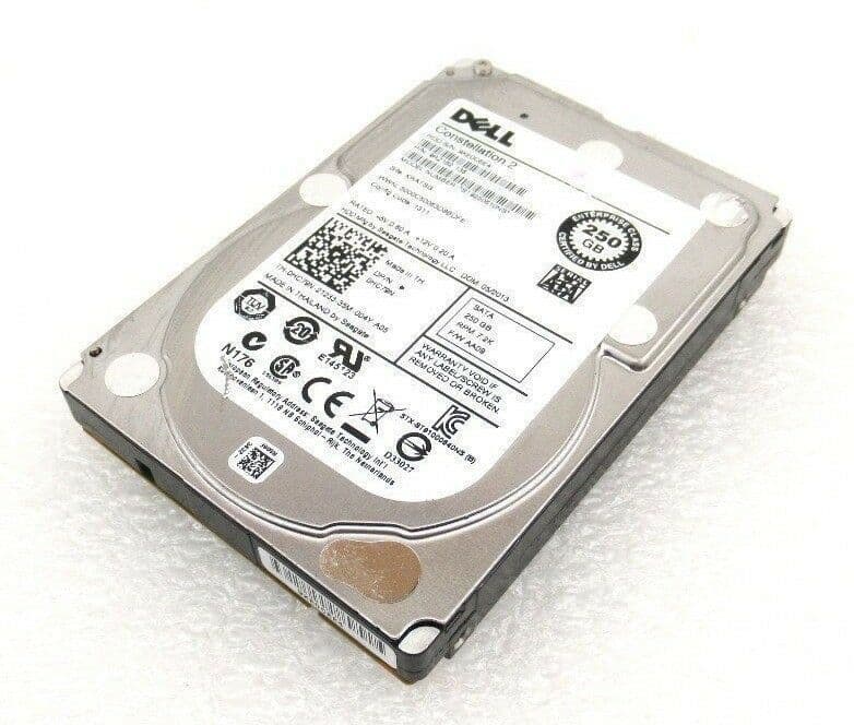 Dell HC79N Seagate 250GB 2 5" SATA 6GB/s 7 2K 64MB HDD Hard Drive ...
