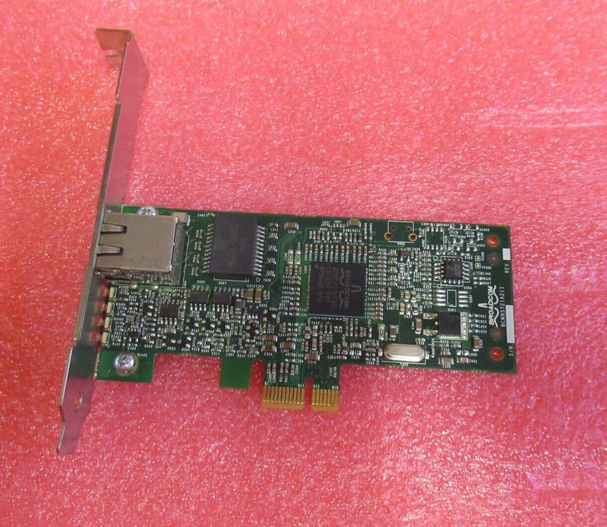 Dell HF692 Broadcom 5721 1Gbps Single-Port RJ-45 PCIe x1 Gigabit ...
