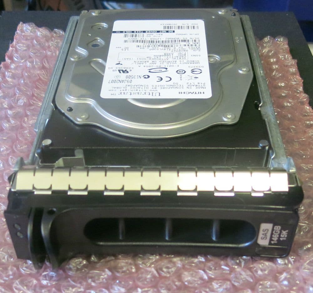 Dell/Hitachi Ultrastar HUS151414VLS300 147GB SAS 15K Hard Drive w ...
