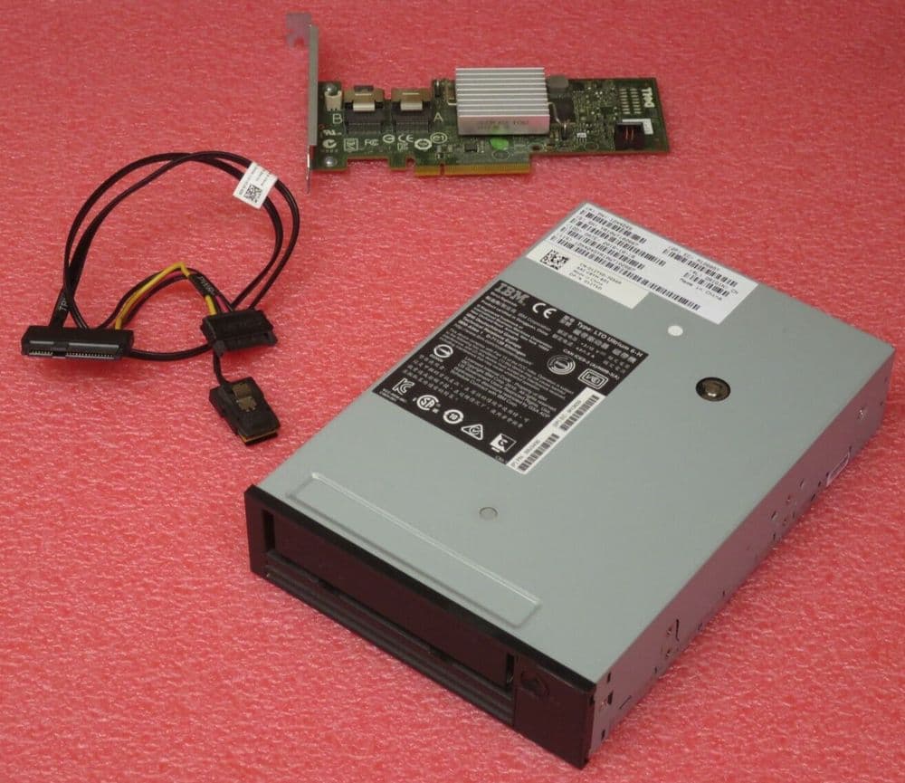 Dell IBM LTO Ultrium 6 HH Internal SAS Tape Drive SAS Controller 12T5D ...