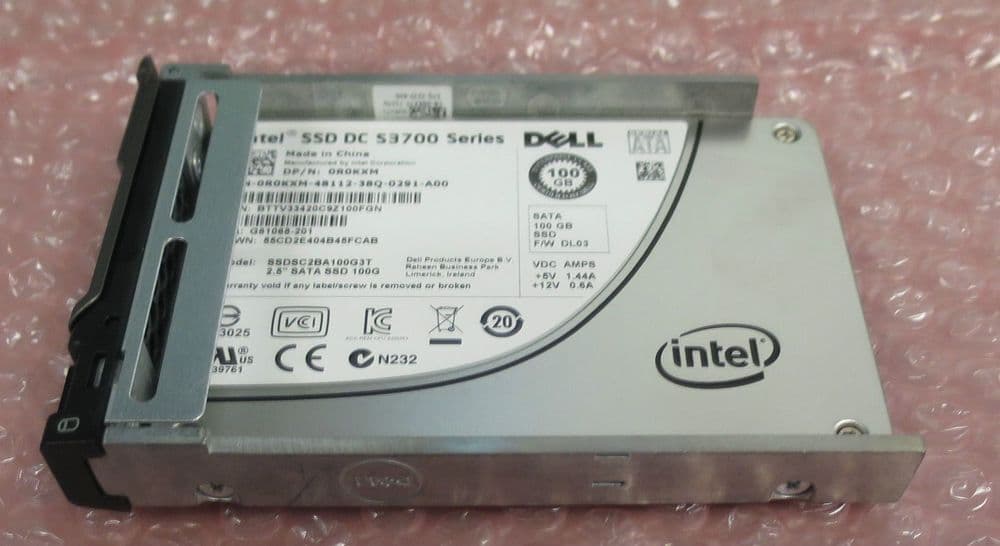 DELL Intel 100GB SSD DC S3700 series Enterprise SATA 2 5 ...