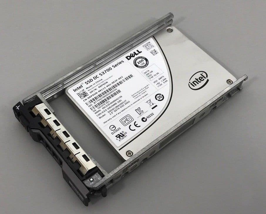 Dell Intel 200GB SSD Enterprise 6Gps S3700 DC Data Center ...