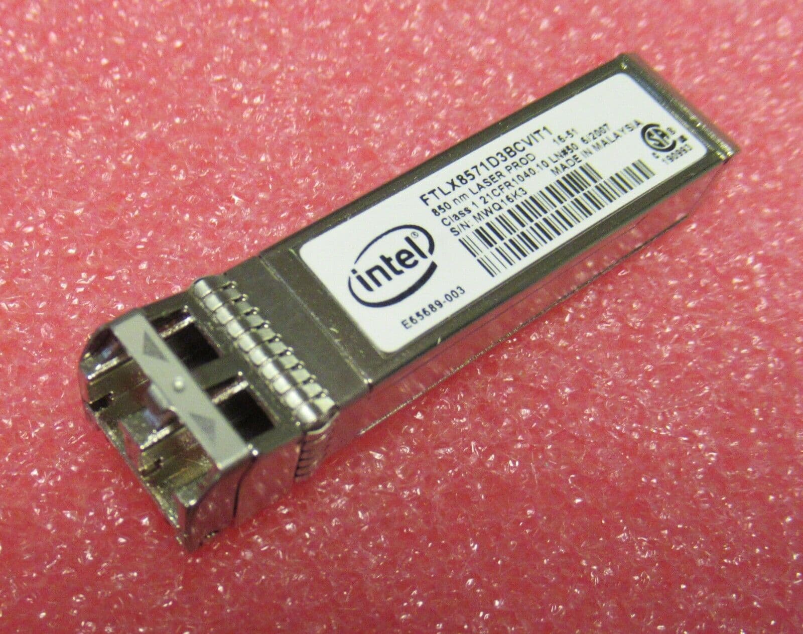 Dell Intel FTLX8571D3BCVIT1 10GBASE-SR SFP Optic Transceiver Module ...