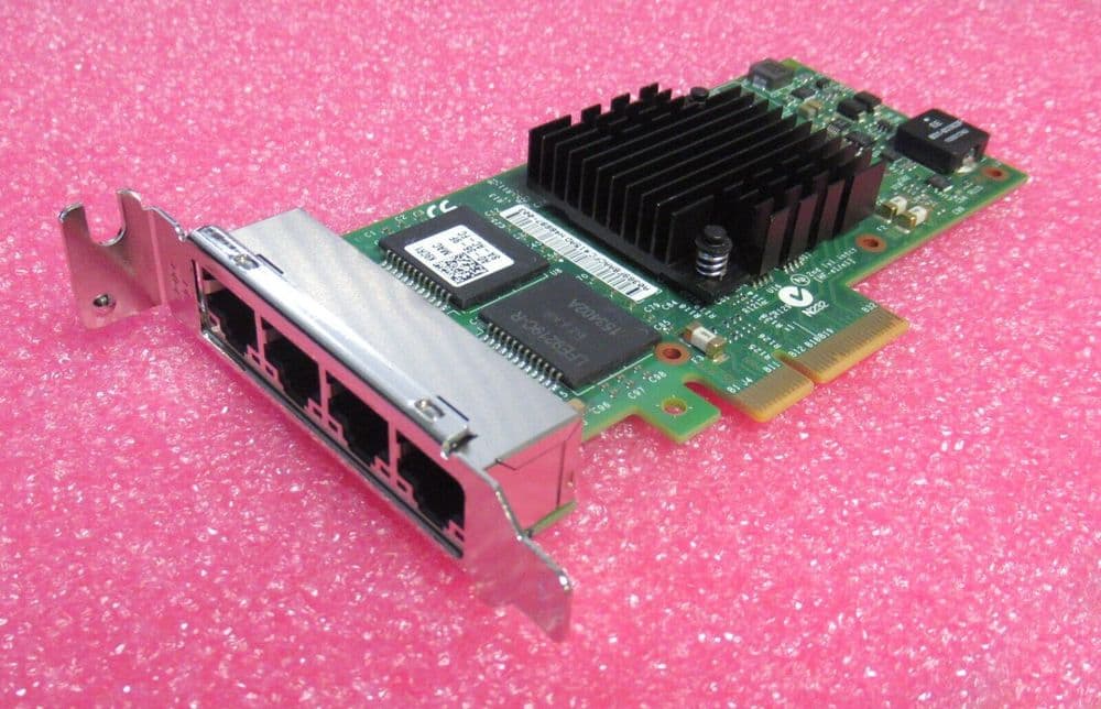 Dell Intel I350-T4 10Gb RJ-45 Quad Port Network Interface Card Adapter ...