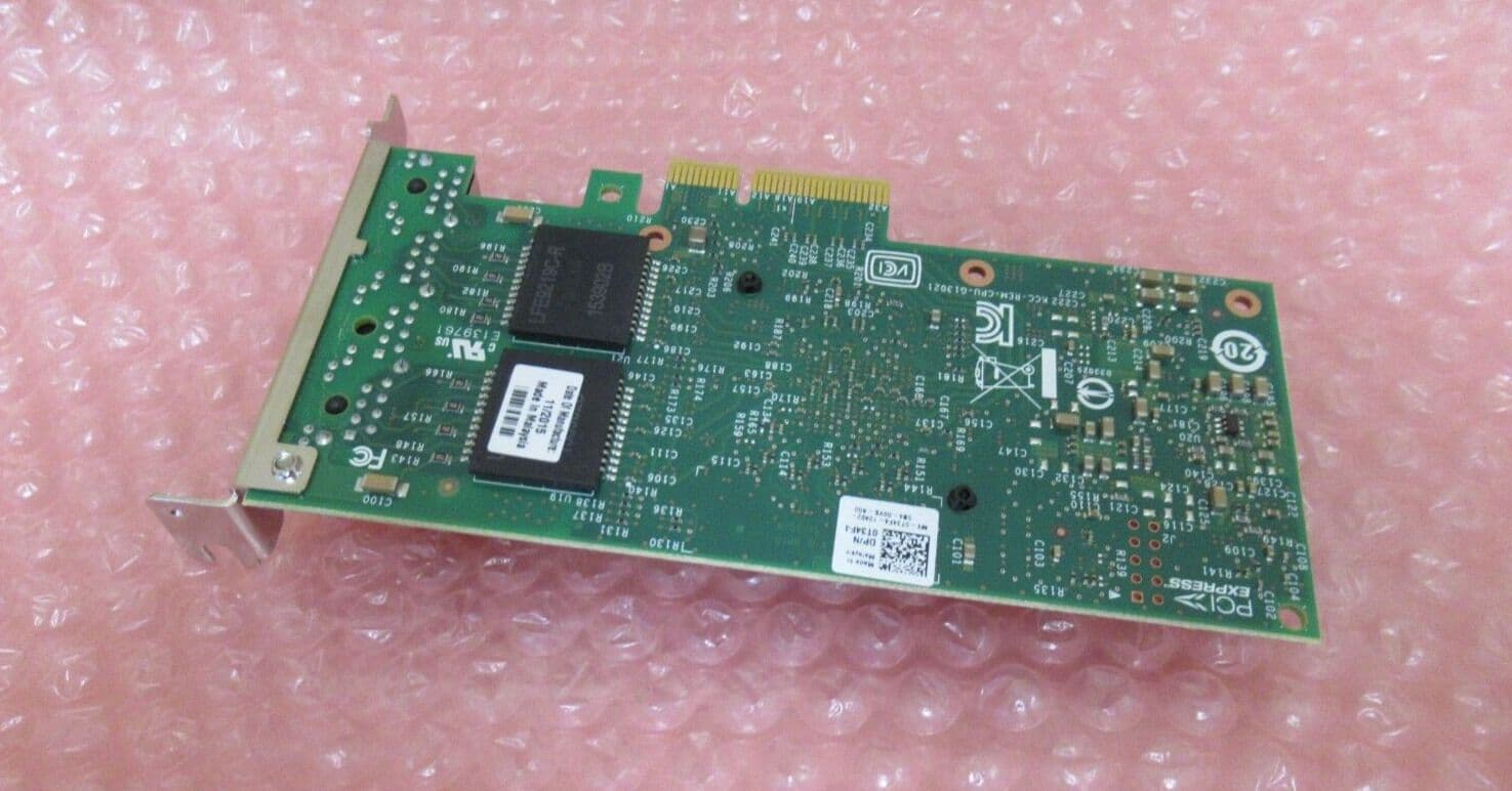 Dell Intel I350-T4 T34F4 Quad-Ports 1Gbps Express Network Interface Card