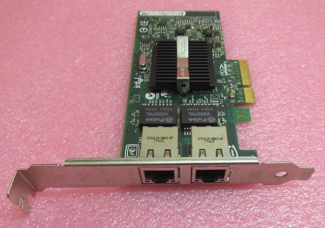 Dell Intel Pro/1000 PT Dual Port Gigabit NIC Server Network Adapter ...