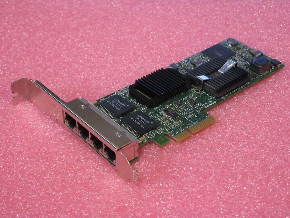 Dell Intel Pro 1000 VT 4-Port Network 1GB Adapter Card PCI-e x4 YT674 ...