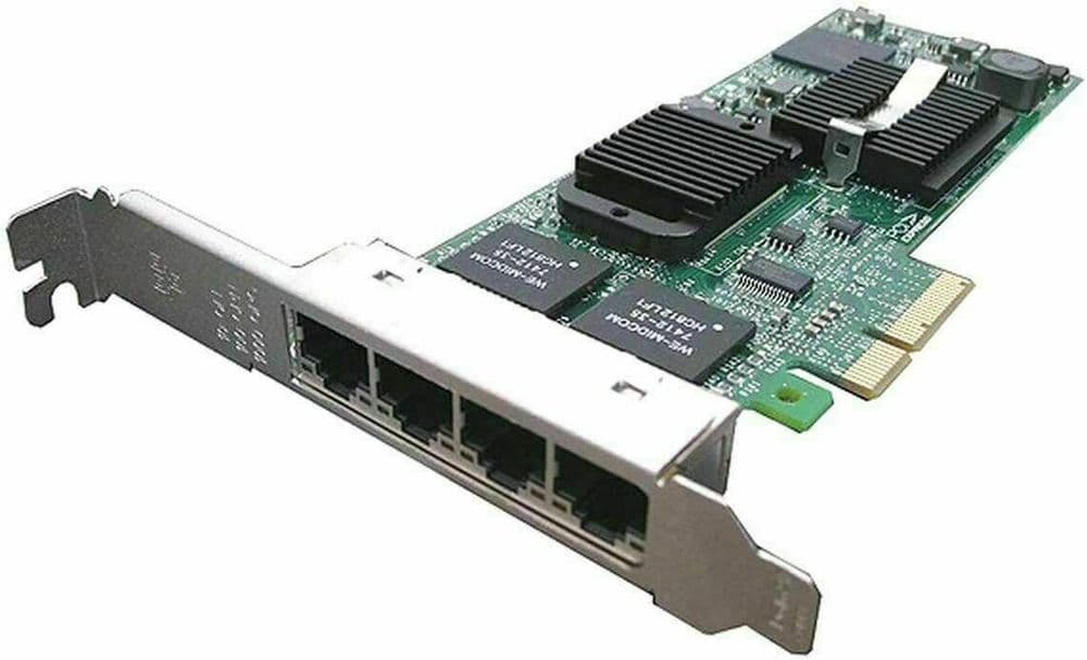 Dell Intel Pro 1000 VT 4-Port Network 1GB Server Adapter Card PCI-e 2 0 ...