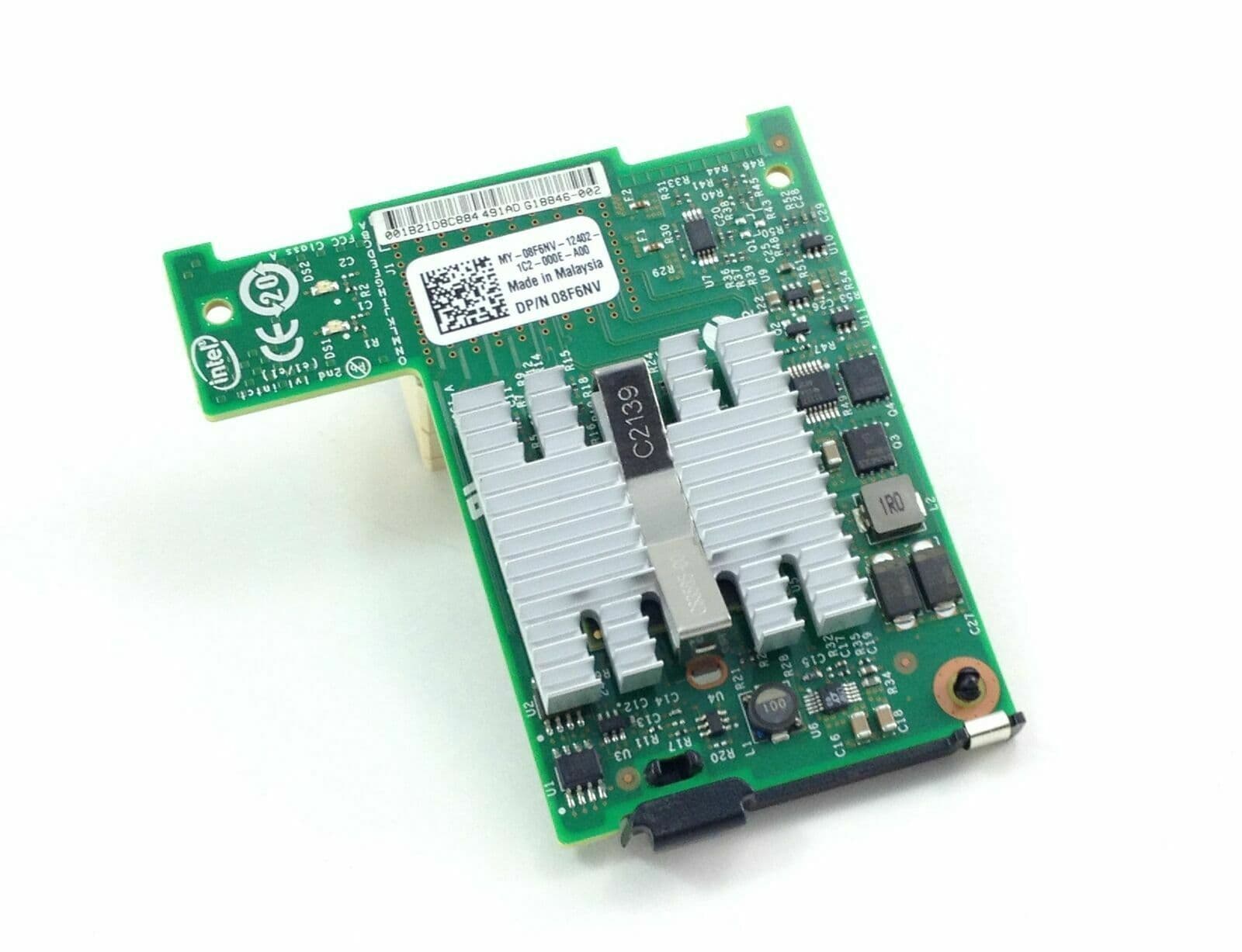 Dell Intel X520 10GbE 2-Port PCI-E 2 0 x4 Mezzanine Network Adapter ...