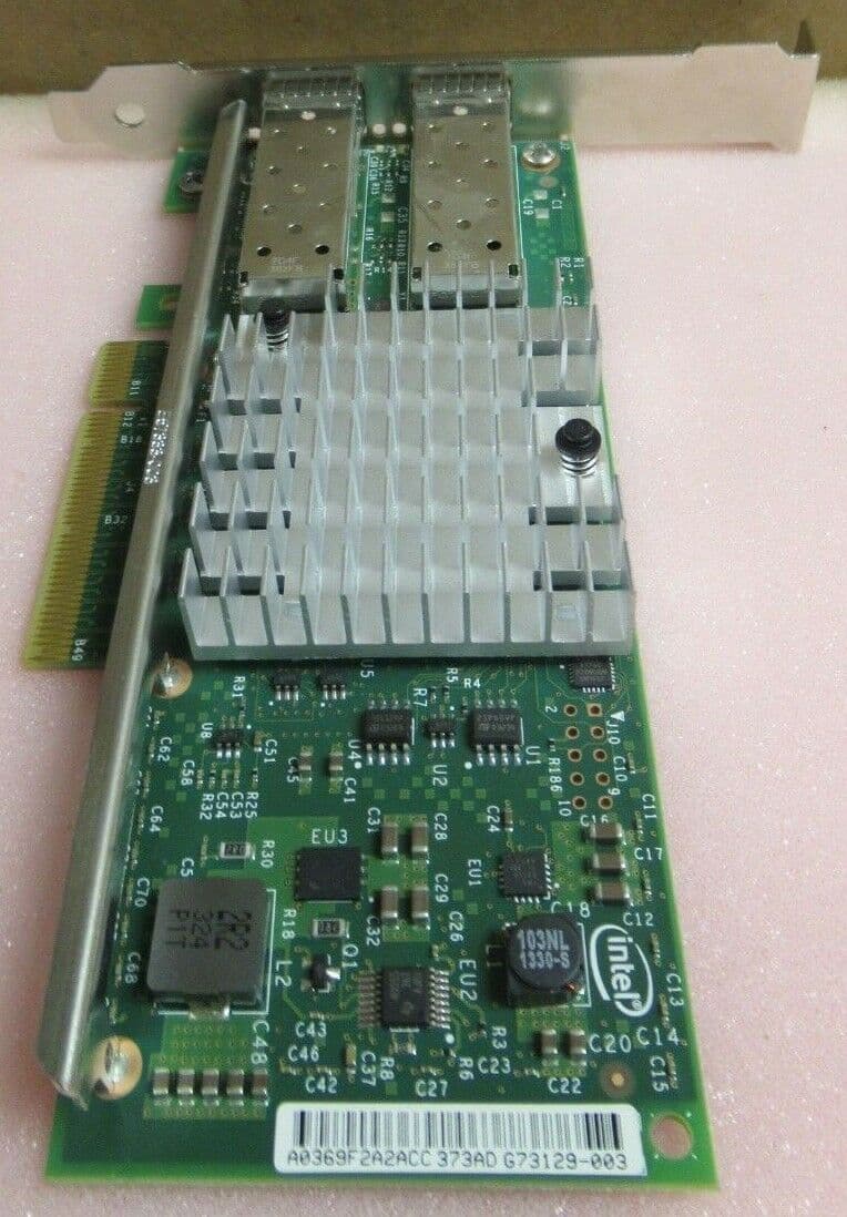 Dell Intel X520-DA2 SFP Dual Port PCI-E 10GB Network Adapter Full ...