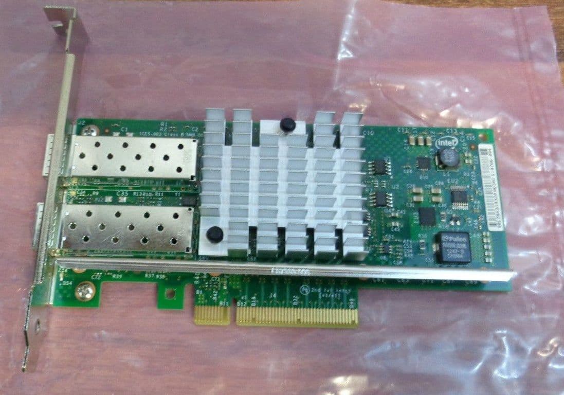Dell Intel X520-DA2 SFP Dual Port PCIe 10Gb 10Gbe NIC SFP Dell VFVGR