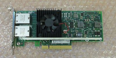 Dell Intel X540-T2 10Gb 10GbE Base-T Dual Port PCIE NIC 3DFV8 10GBps
