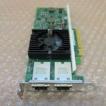 Dell Intel X540-T2 10Gb 10GbE Base-T Dual Port PCIE NIC 3DFV8 10GBps
