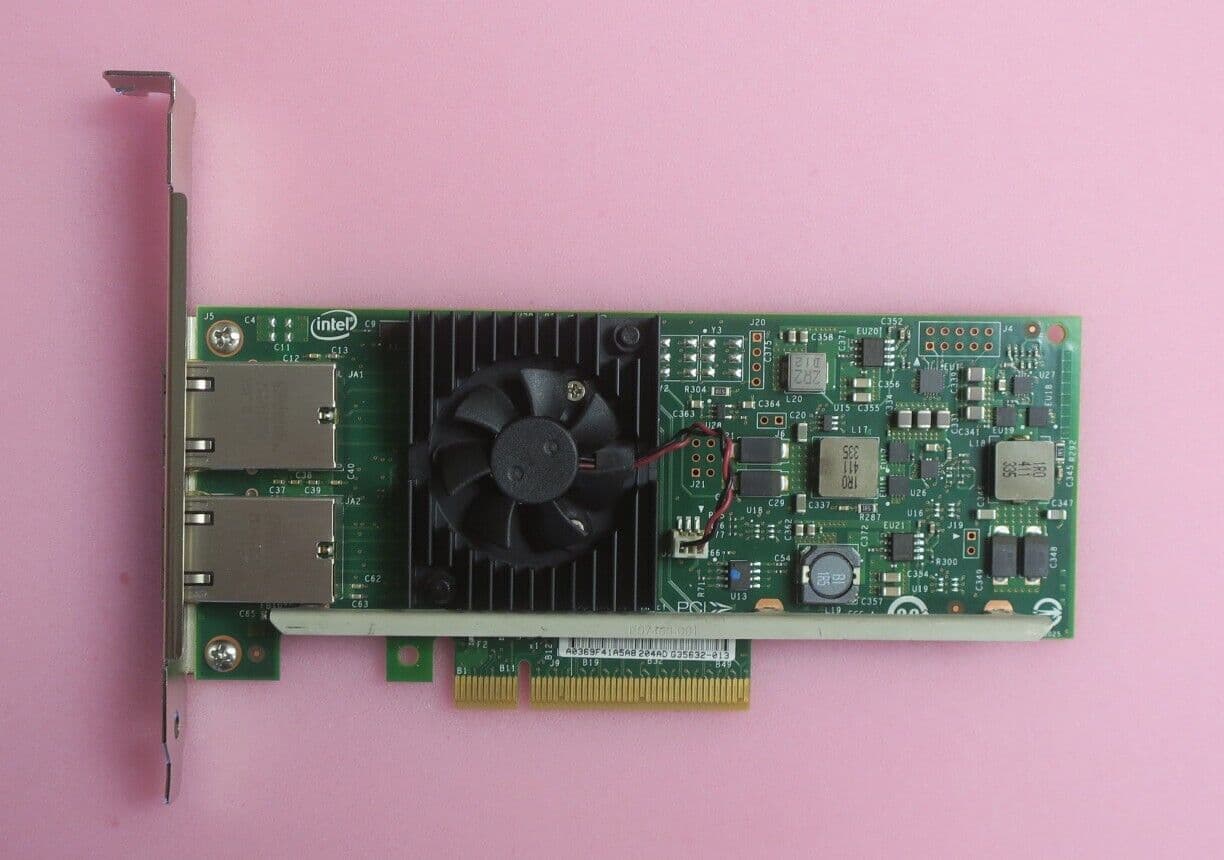 Dell Intel X540-T2 10Gb RJ-45 Dual Port CNA Converged Network Adapter ...