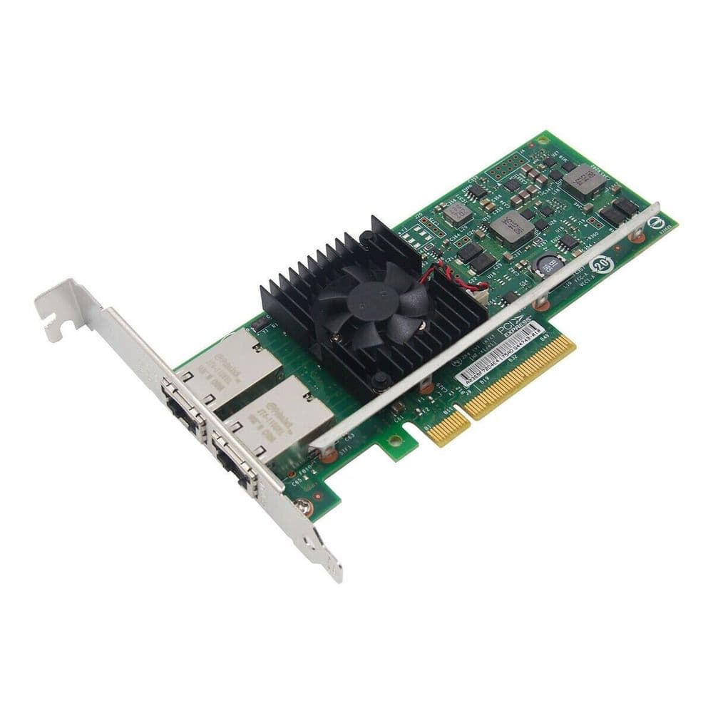 Dell Intel X540-T2 10Gb RJ-45 Dual Port Converged Network Adapter CNA ...