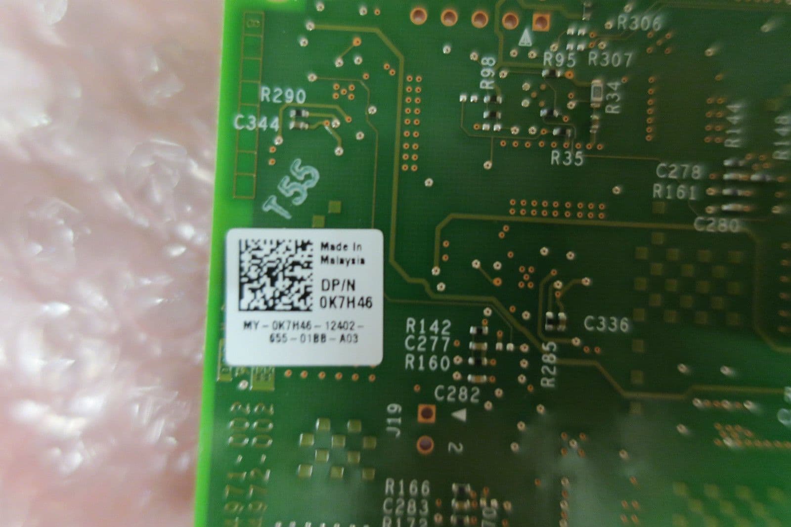 Dell Intel X540-T2 Dual 10GB 10G RJ45 Ethernet PCI-E K7H46 with FH Bracket