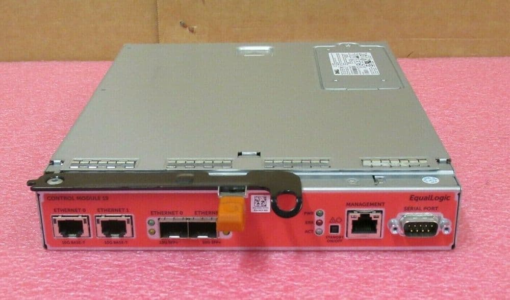 Dell JVKMH Control Module 19 Red 10GBe iSCSI EqualLogic SAN 4210 Controller