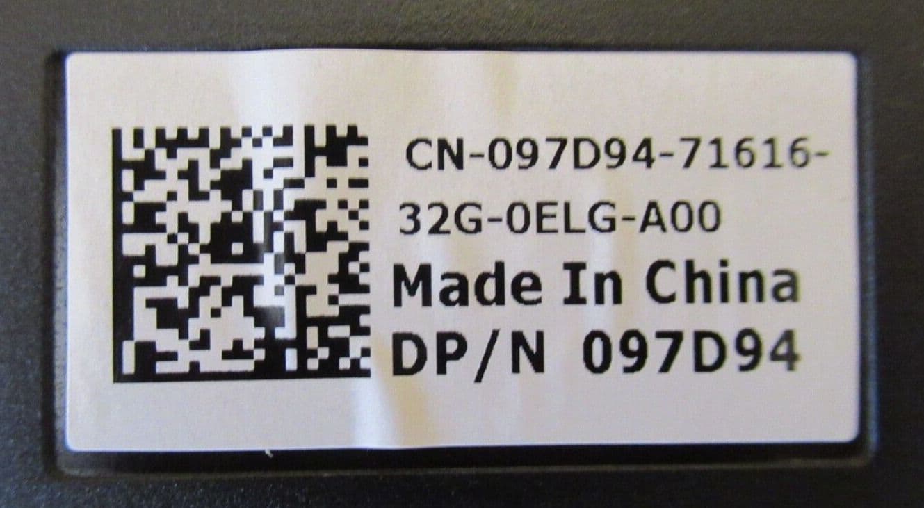 Dell KB113t 97D94 097D94 Black 105-Keys Quiet Slim USB Wired UK QWERTY ...