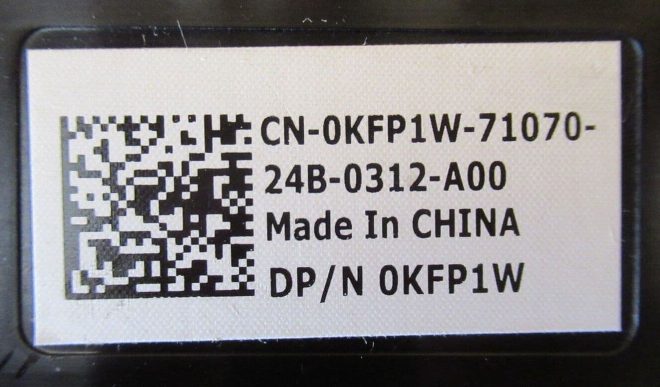 Dell KFP1W PowerEdge R820 Server Processor CPU Air Cooling Shroud Cover ...