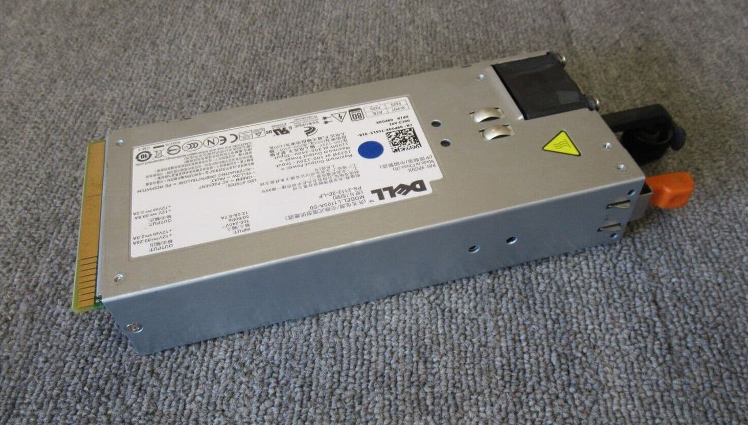 Dell L1100A-S0 9PG9X PowerEdge R510 R810 R910 T710 1100W Hot-Swap Power ...