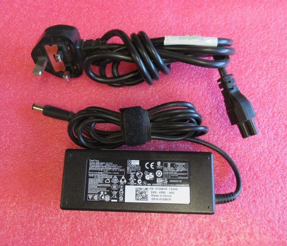 Dell LA90PM111 YD9W8 0YD9W8 Laptop AC Power Adapter Charger 90W 19 5V 4 62A