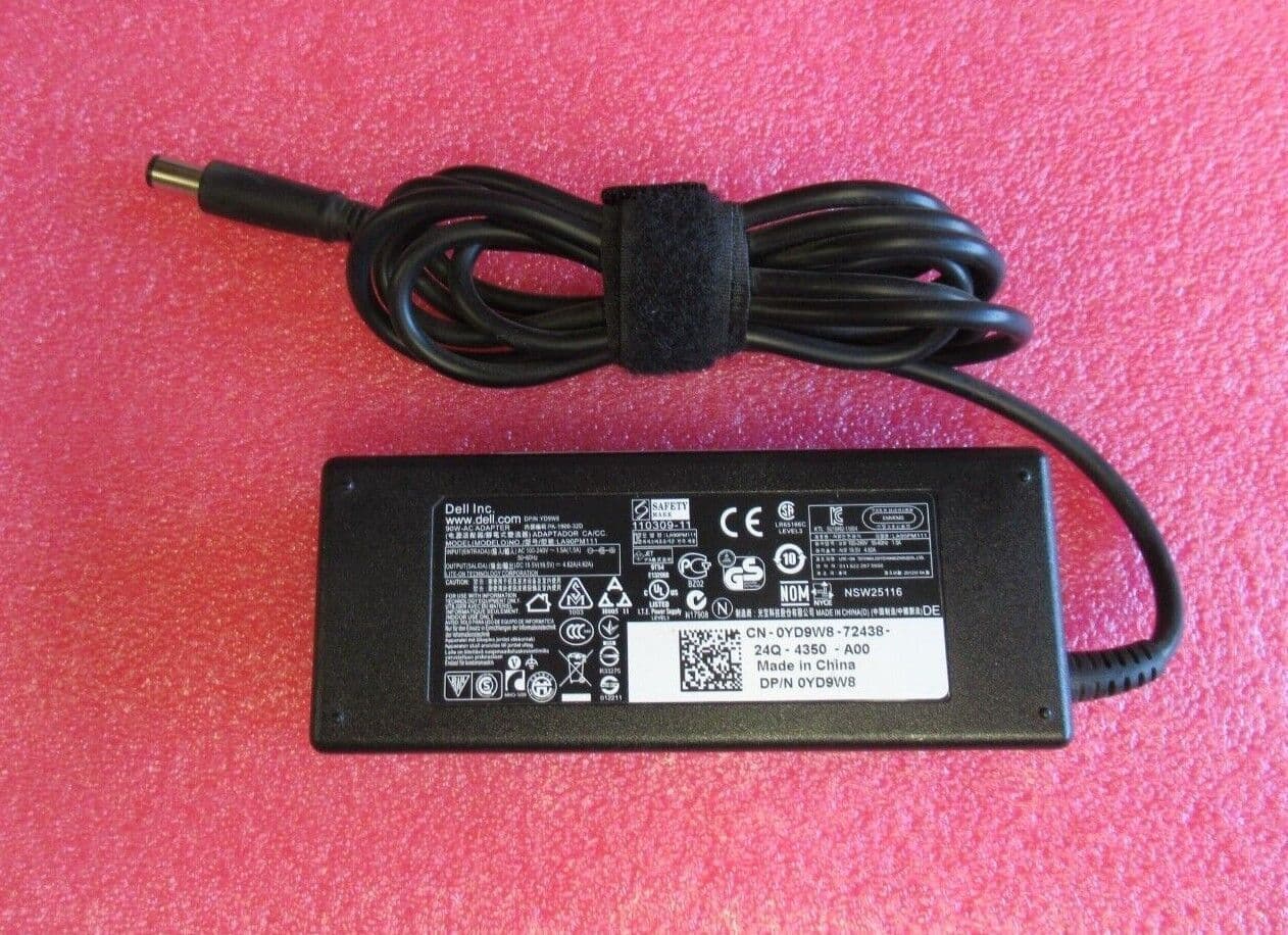Dell LA90PM111 YD9W8 0YD9W8 Laptop AC Power Adapter Charger 90W 19 5V 4 62A