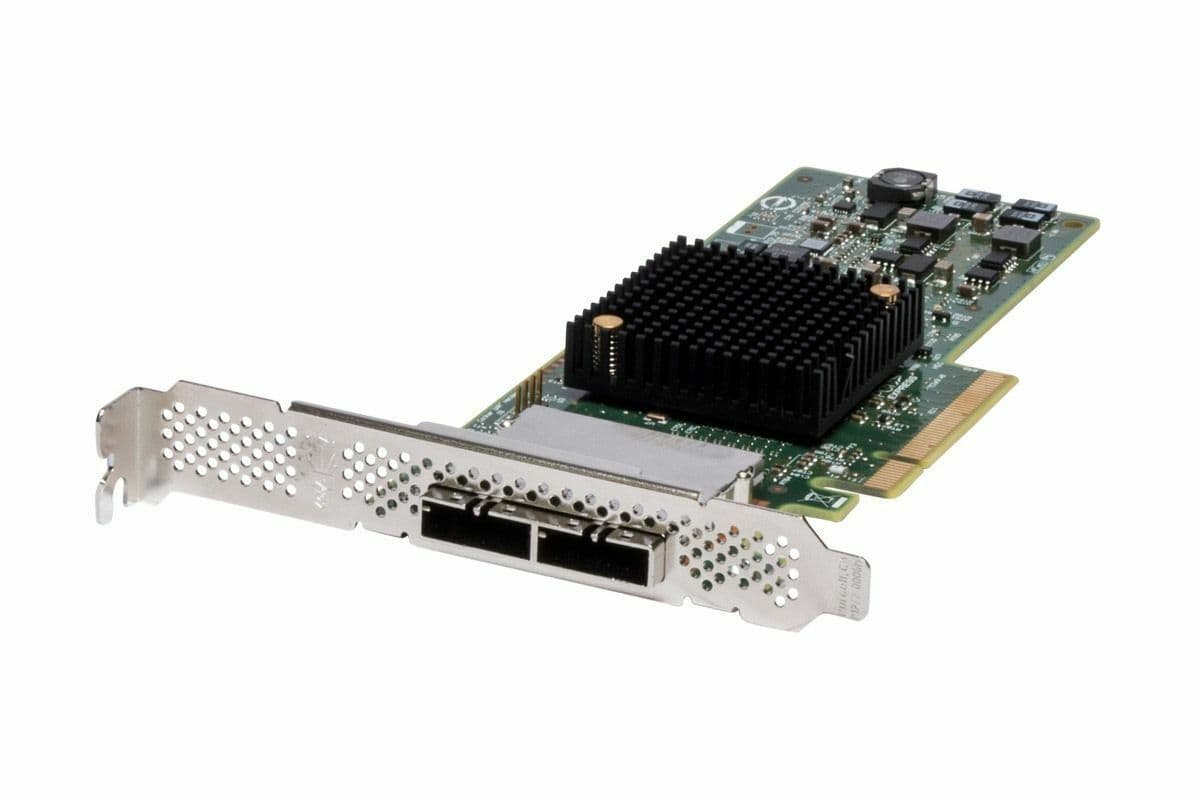 Dell LSI 9207-8e 6Gb 8-Port PCI-E x8 External SAS Host Bus Adapter HBA ...
