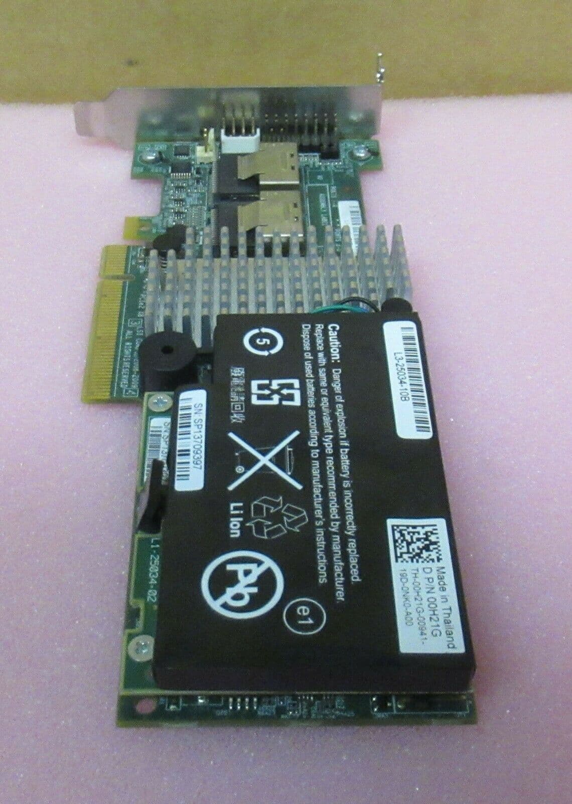Dell MegaRaid 9260-8i 8-Port PCI-E 2 0 x8 512MB SAS Raid Controller ...