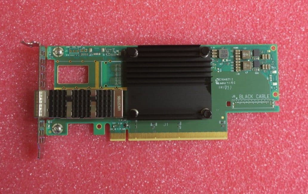 Dell Mellanox CX653105A ConnectX-6 Single Port 100G QSFP56 Network ...