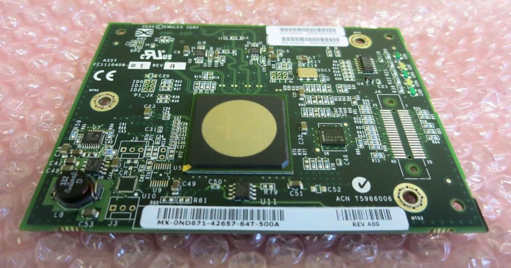 DELL ND671 FC1120007-01B Emulex FC I/o 4gbit Fibre Channel Mezzanine Card