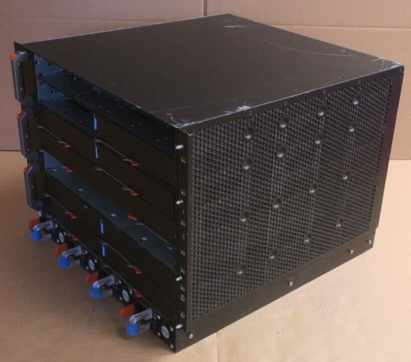 Dell Networking C9010 Modular 10-Slot Switch Chassis 500WH 4x PSU 3x Fans