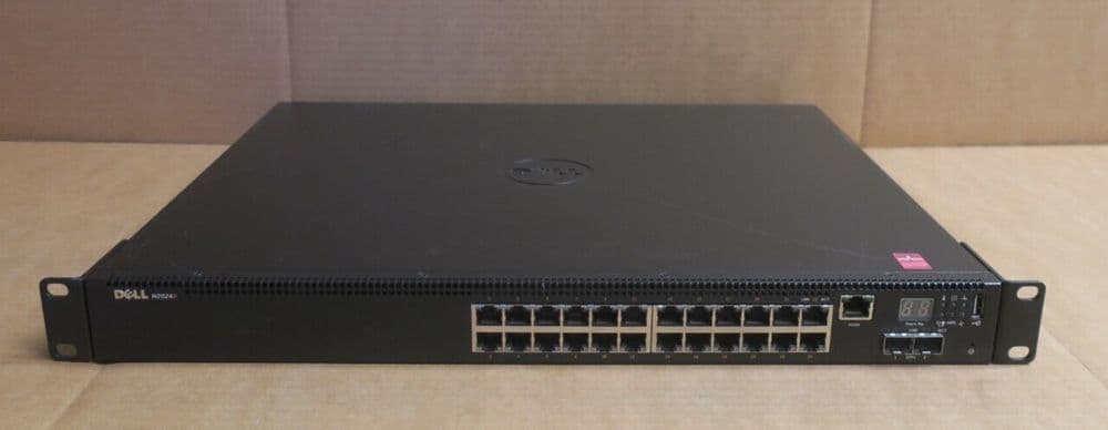 Dell Networking N2024P 24x 1GbE RJ45 PoE 2x 10Gb SFP Port L3 Switch 5RFWR