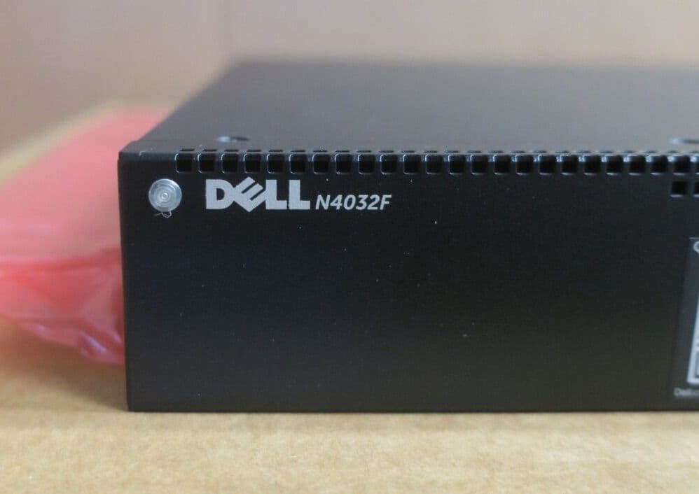 Dell Networking N4032F 24x 1/10GbE SFP Port L3 1U Switch 5KGDH 2x PSU Rails
