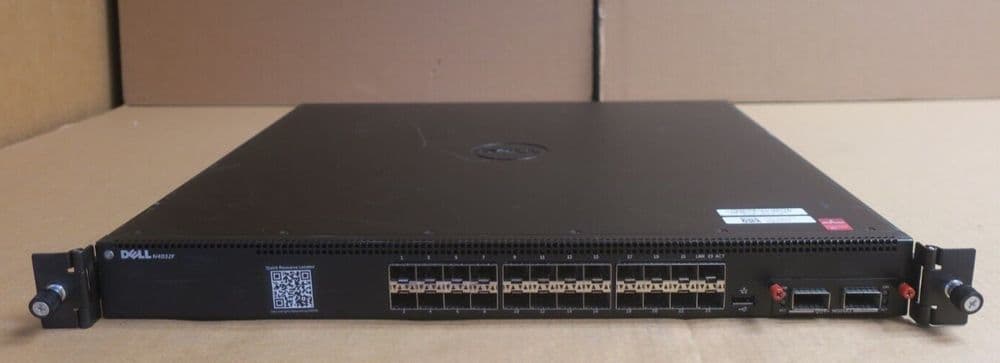Dell Networking N4032F 24x 10GbE SFP 1U Managed Switch QSFP Stacking Module