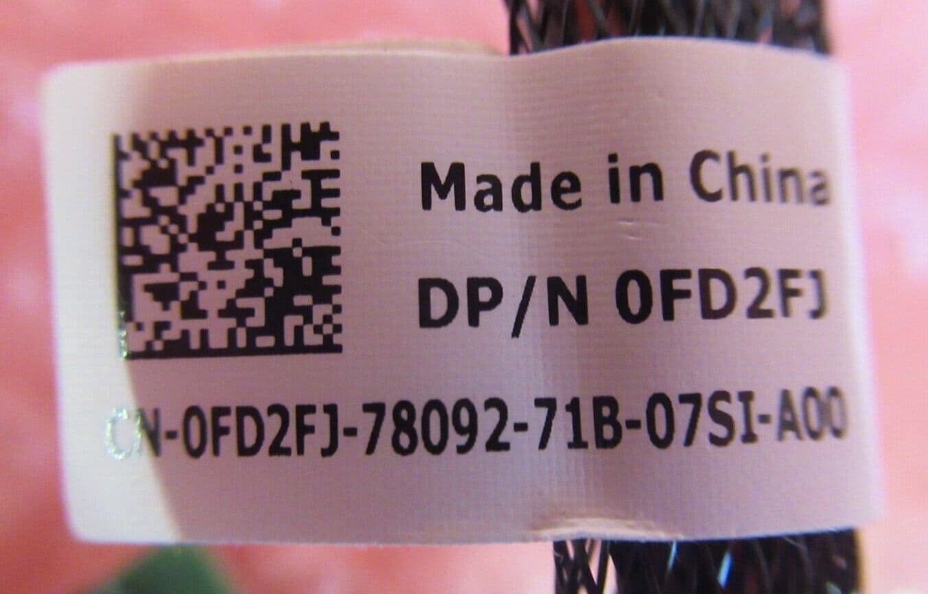 Dell NHDXG Rear Dual 2 5" Flex Bay Hard Drive Backplane and signal ...