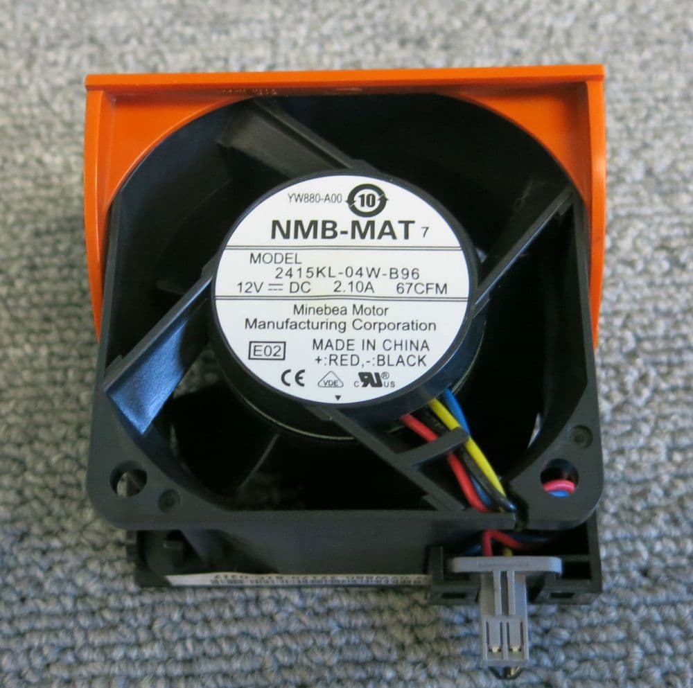 Dell NMB-MAT 0YW880 YW880 2415KL Poweredge 2950 Cooling Case Fans Assembly