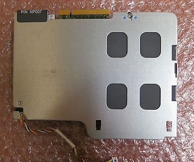 DELL NP007 SAS 6/IR PCI-E RAID Controller Card With Battery and Cables