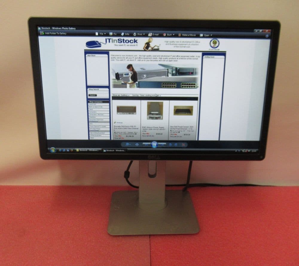Dell P2214HB 29C29 22" LCD TFT IPS LED Widescreen Monitor VGA DVI DP ...