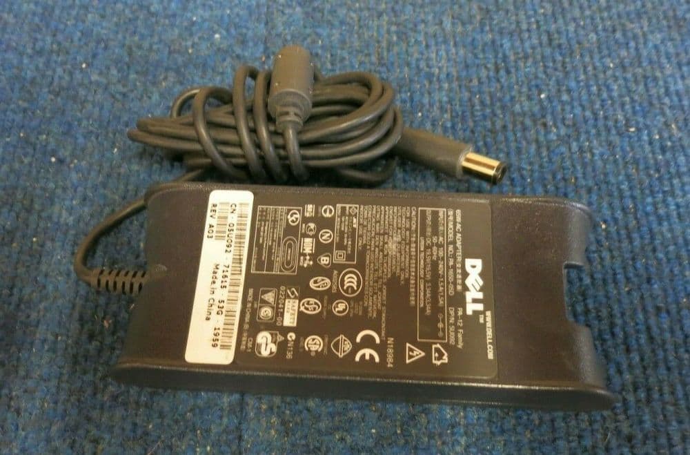 Dell PA-1650-05D 5U092 PA-12 Family Laptop AC Power Adapter 65W 19 5V 3 34A