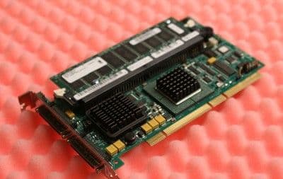 Dell Perc 4/DC Dual Ultra320 U320 Ultra 320 PCI-X SCSI Raid 128MB D9205 ...