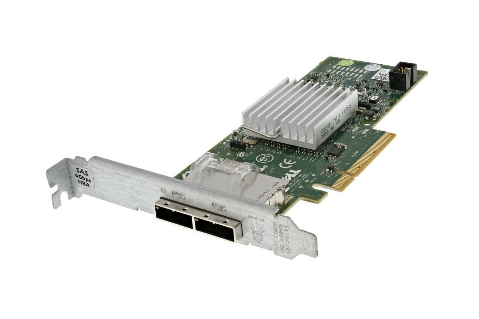 Dell PERC H200E 2-Port SAS 6Gb/s Host Bus Adapter HBA RAID Controller 12DNW