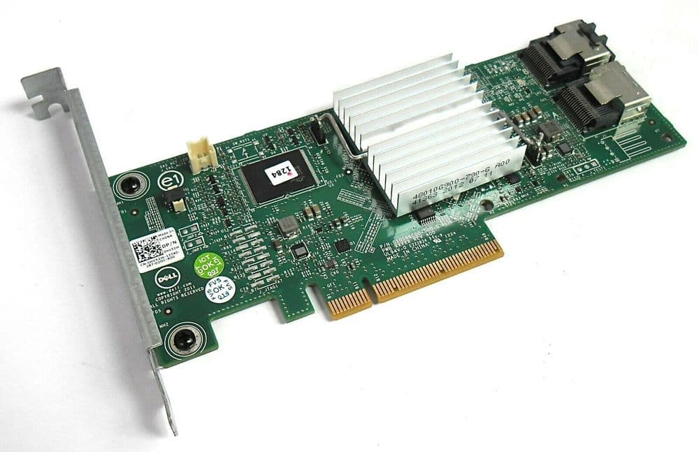 Dell PERC H310 SAS SATA 6GB/s PCI-E 2 0 x8 Raid Controller Card HV52W