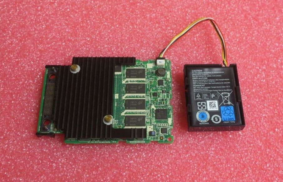 Dell PERC H730P SAS 12G 8-Port 2GB NV Mini Blade RAID Controller D3DC9 Battery