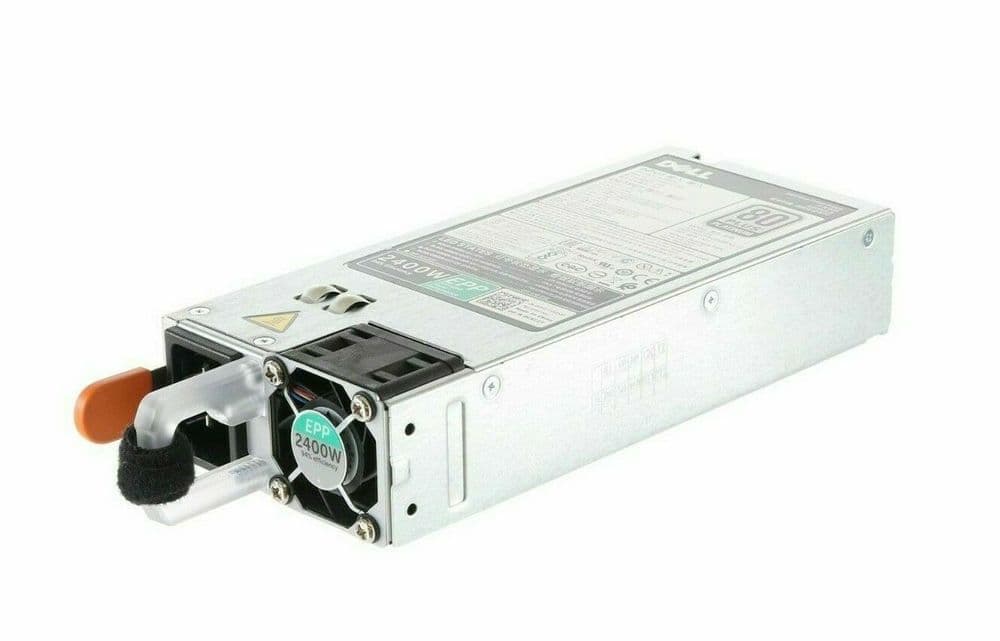 DELL POWER SUPPLY 2400W 80 PLUS PLATINUM HOT PLUG FOR FX2S R940 C6400 D3V0D